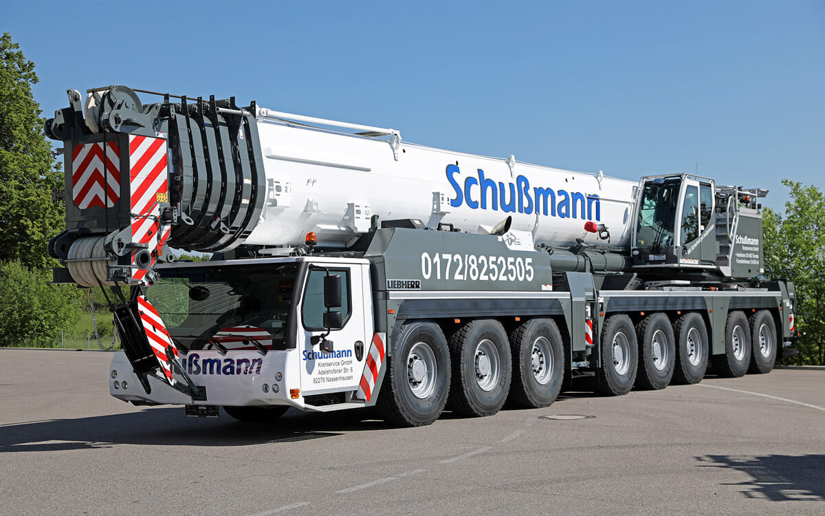 Autokran Mieten bei Schussmann Kranservice